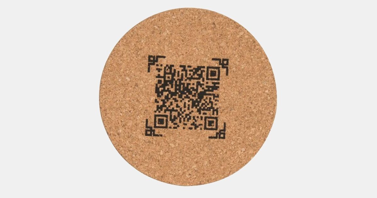 Cork Coaster Round with your logo | MiniThrowBalls.com