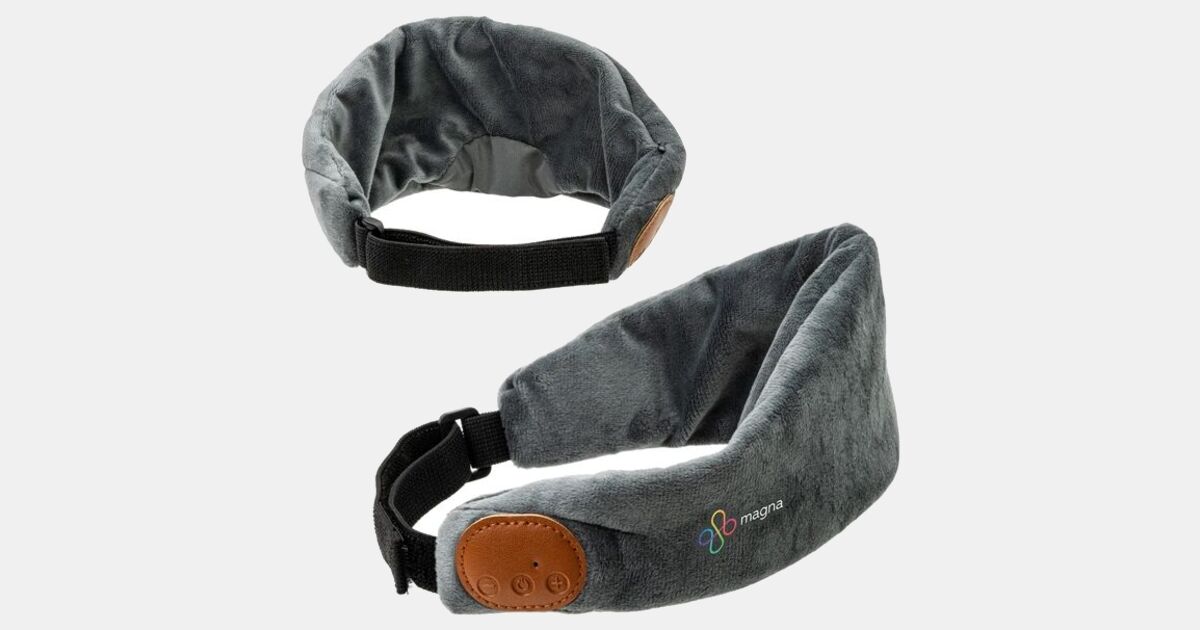 Custom Printed Crown Eye Mask with Wireless Headset with your logo ...