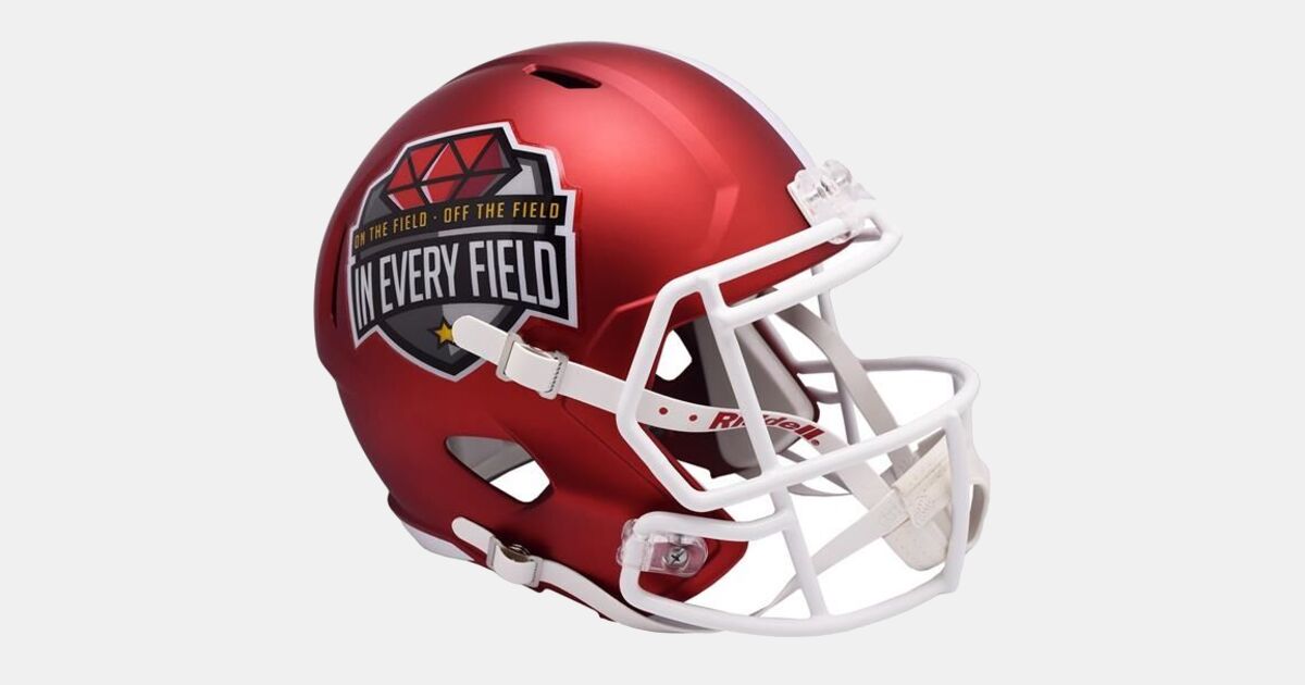 Custom Full Size Riddell Speed Replica Football Helmet with your logo ...