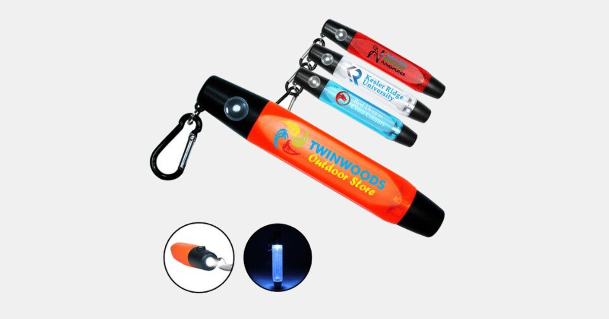 Custom Imprinted 3 in 1 LED Safety Stick Full Color with your logo ...