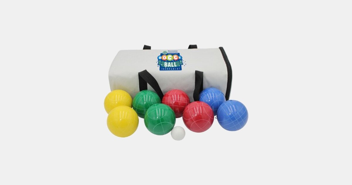 Custom Imprinted Bocce Ball Set Full Color with your logo ...