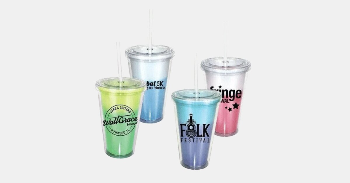Custom Imprinted Mood(TM) Victory Acrylic Tumbler 16 oz. with your logo ...