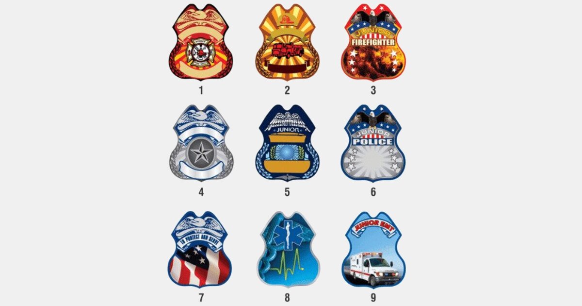 Custom Imprinted Plastic Badge Full Color with your logo ...