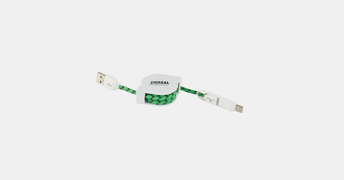 Custom Printed Charging Cable 3-in-1 Fabric Charge-It(TM) Cable with ...