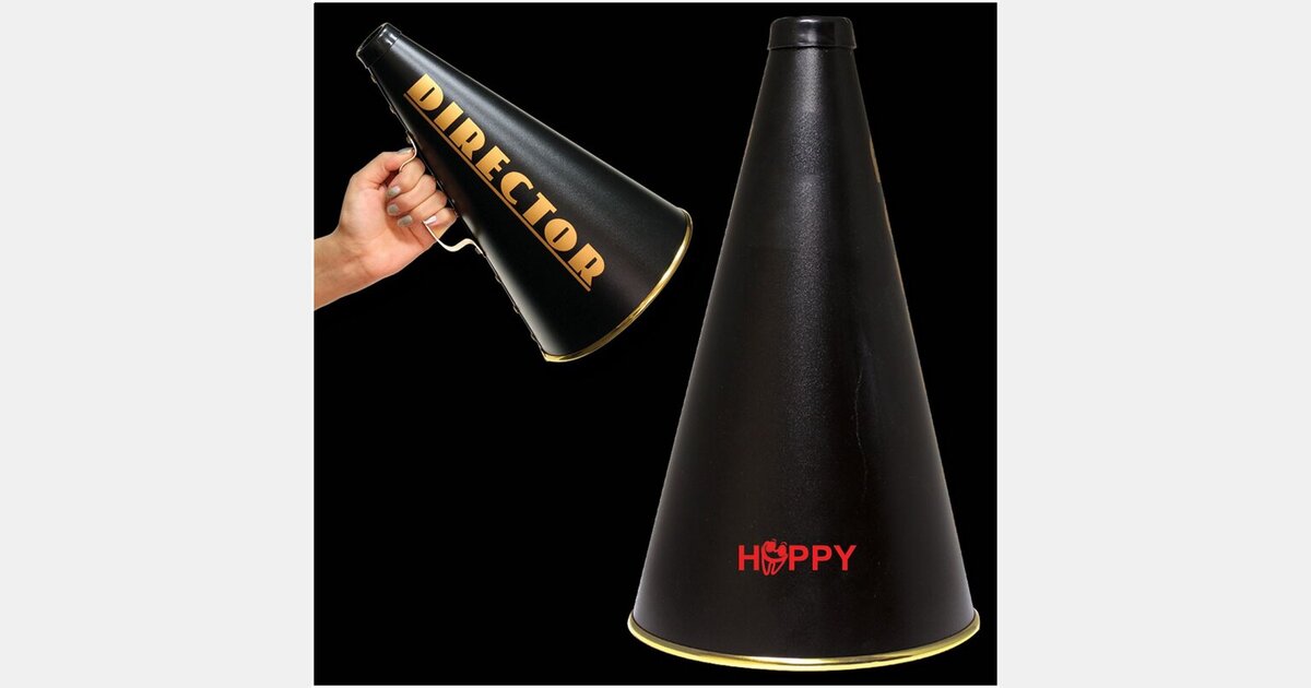 Custom Printed Director's Megaphone 13" with your logo | MiniThrowBalls.com