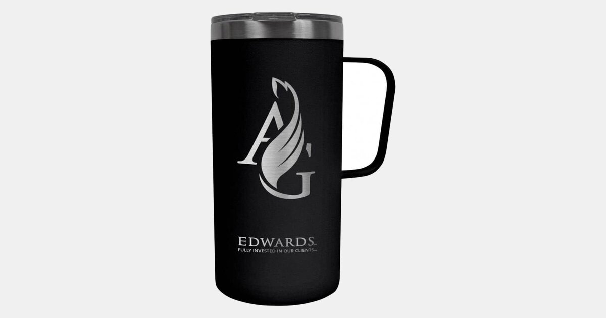 Custom Printed Embark Tall Mug 20 oz with your logo | MiniThrowBalls.com