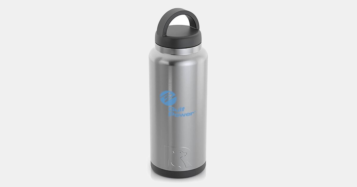 Custom Printed RTIC Bottle 36 oz with your logo | MiniThrowBalls.com