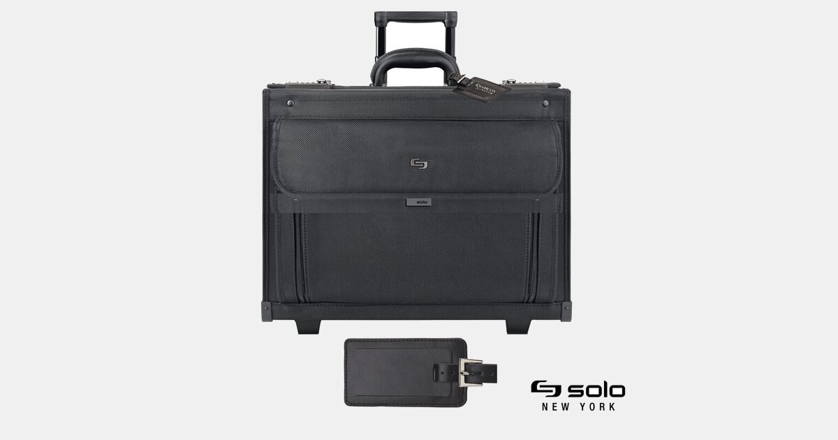 Custom Printed Solo NY(R) Morgan Rolling Catalog Case with your logo ...