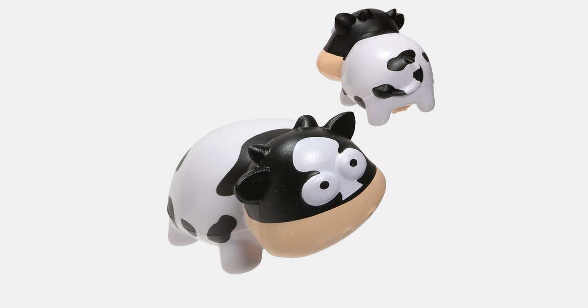 Custom Printed Squishy (TM) - Milk Cow Slo-Release with your logo ...