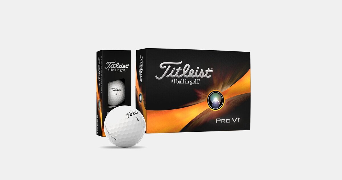 USA Made Titleist Pro V1 Golf Balls 12 pk with your logo ...