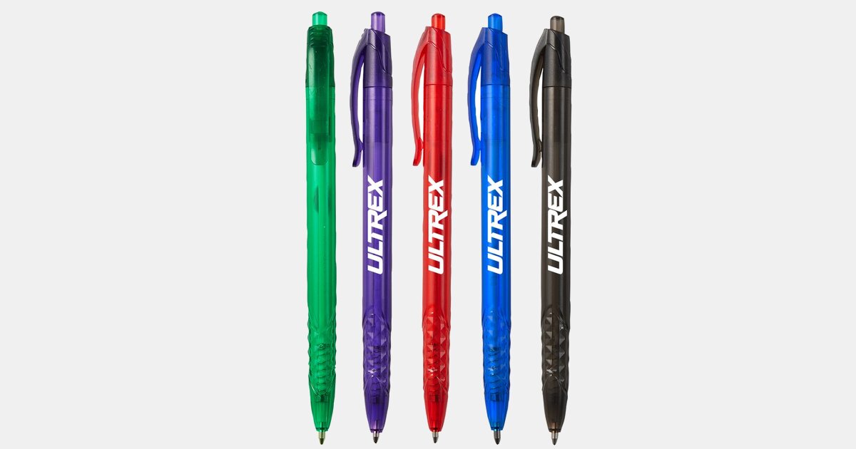 Custom Printed Vista Pen with your logo | MiniThrowBalls.com