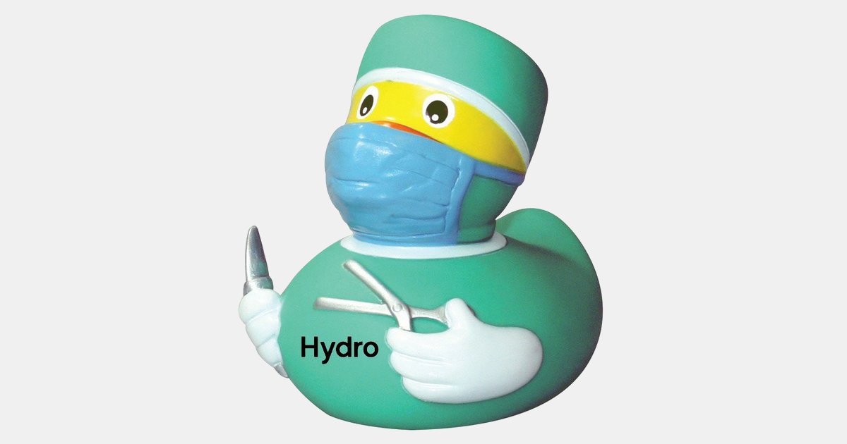 Promotional Doctor Rubber Duck with your logo | MiniThrowBalls.com