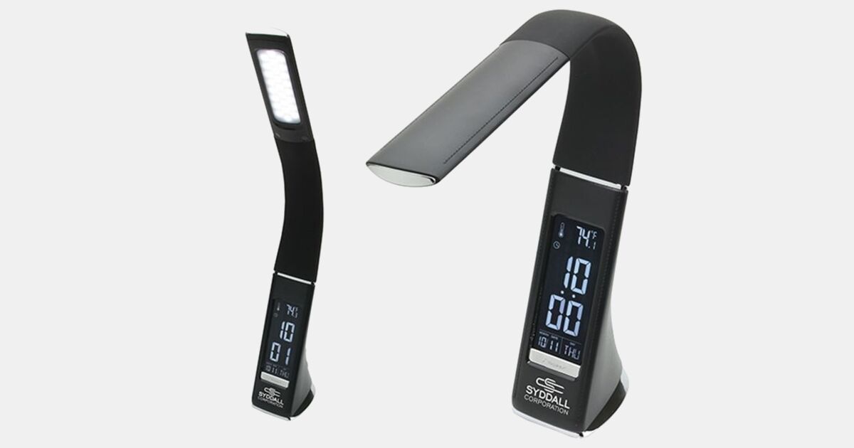 Marketing Executive Desk Lamp With Multi-Function Display with your ...