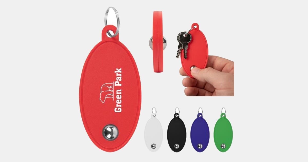 Fidget Keychain with your logo | MiniThrowBalls.com