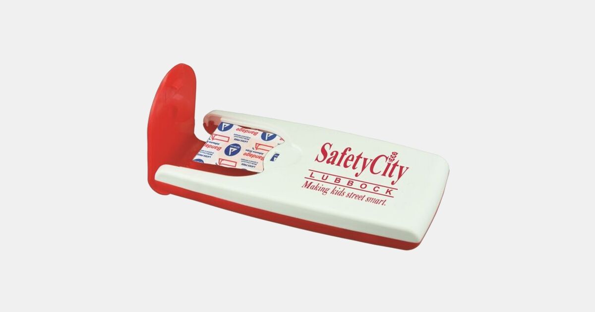 First Aid Snap Top Safety Kit with your logo | MiniThrowBalls.com