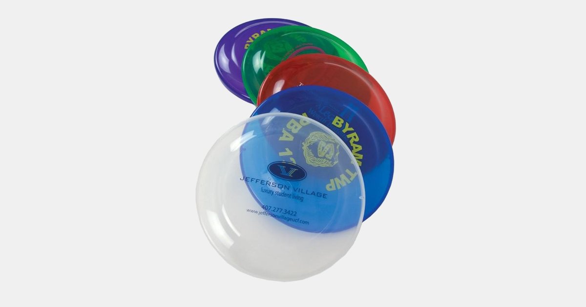 Frisbee Flyer 9.25" with your logo | MiniThrowBalls.com