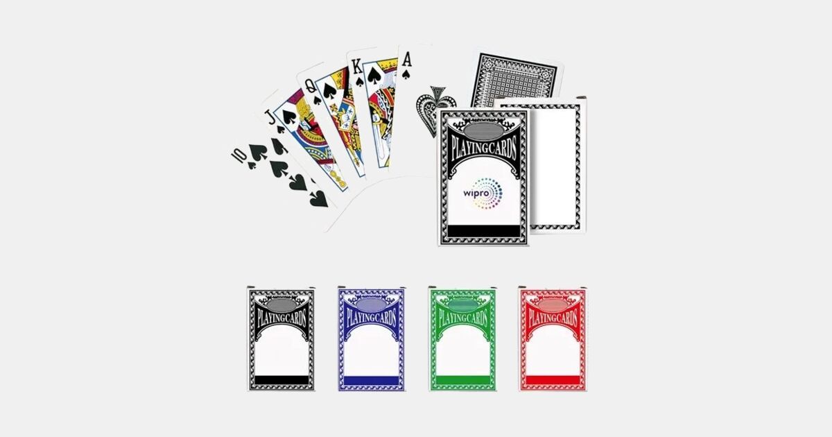 Full Color Playing Cards with your logo | MiniThrowBalls.com