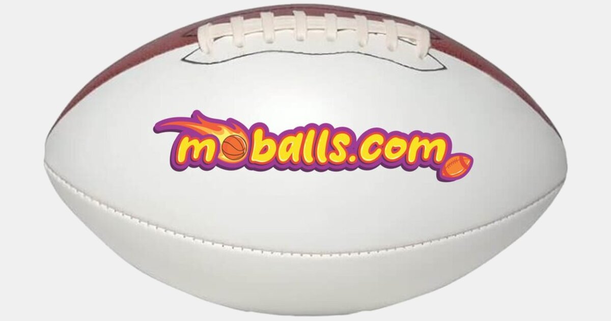 Full Size 14" Autograph Football - Full Color with your logo ...