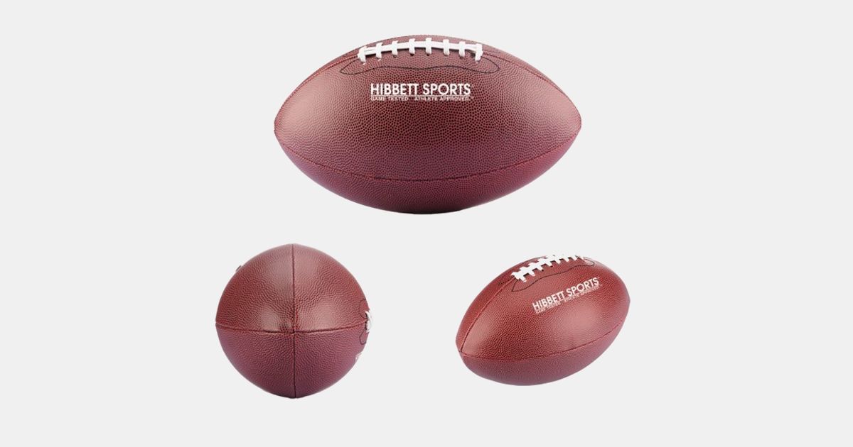 Imprinted Full Size Synthetic Promotional Football with your logo ...