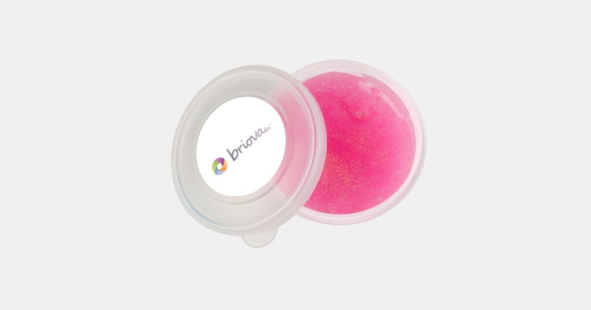 Custom Printed Glitter Putty(TM) with your logo | MiniThrowBalls.com