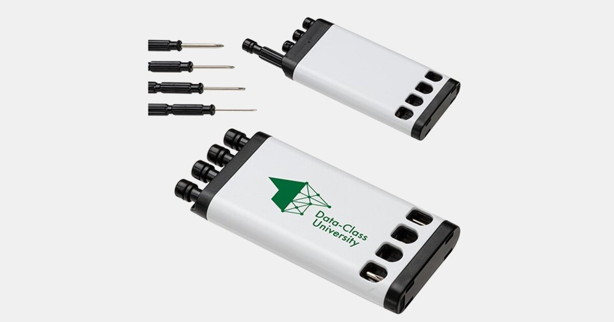 Custom Printed Handyman 4-Piece Mini Screwdriver Set with your logo ...