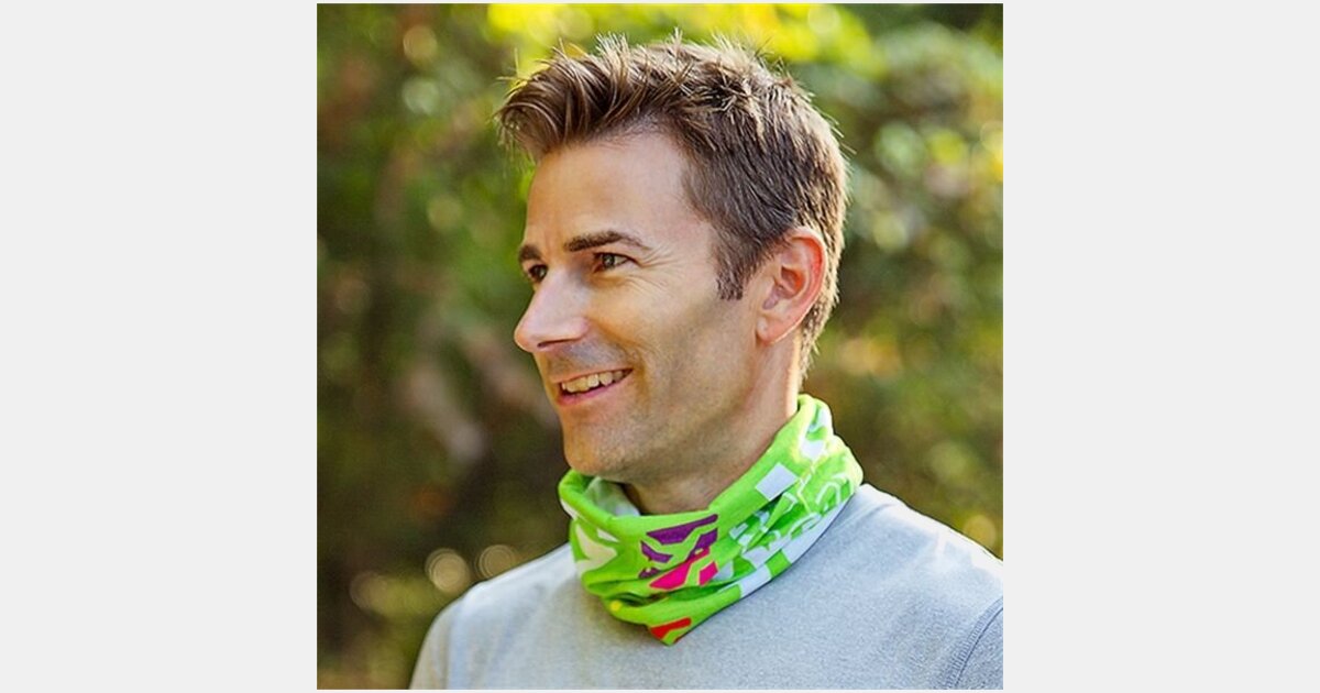 USA Made Huggle Dyesub Huggle with your logo | MiniThrowBalls.com