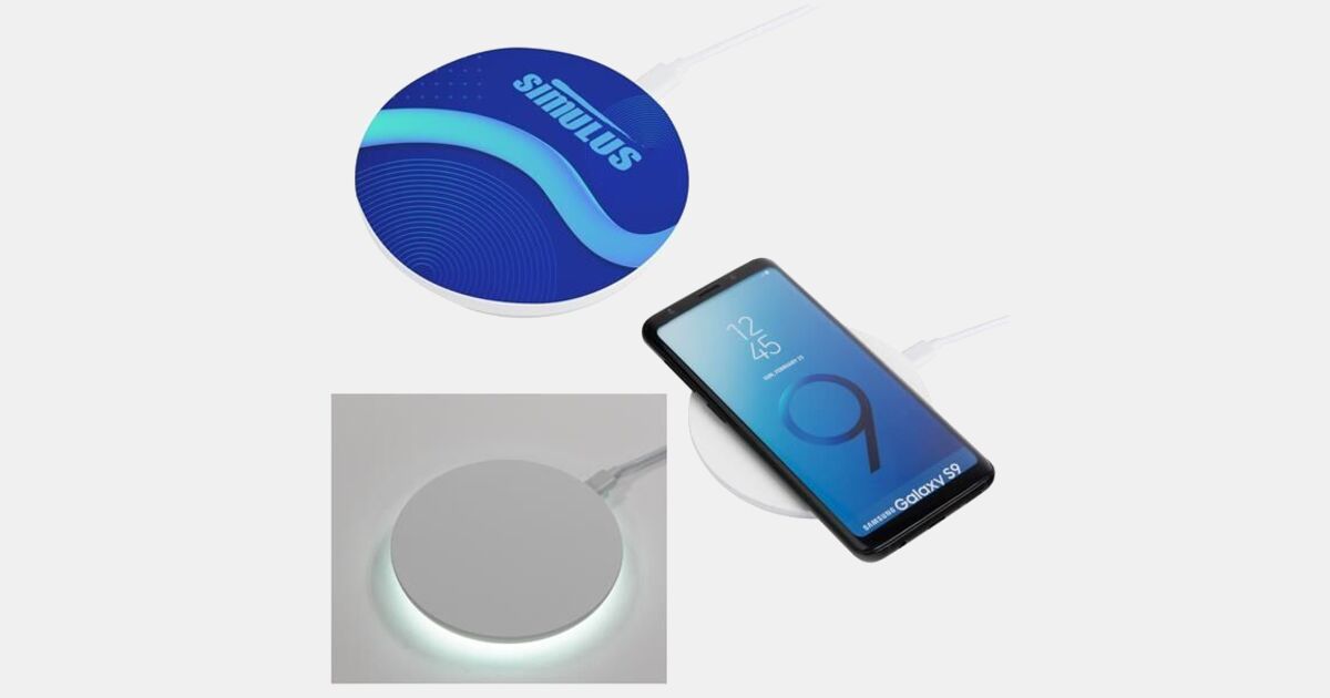 Hyper Charge Light Up Wireless Speaker with your logo | MiniThrowBalls.com