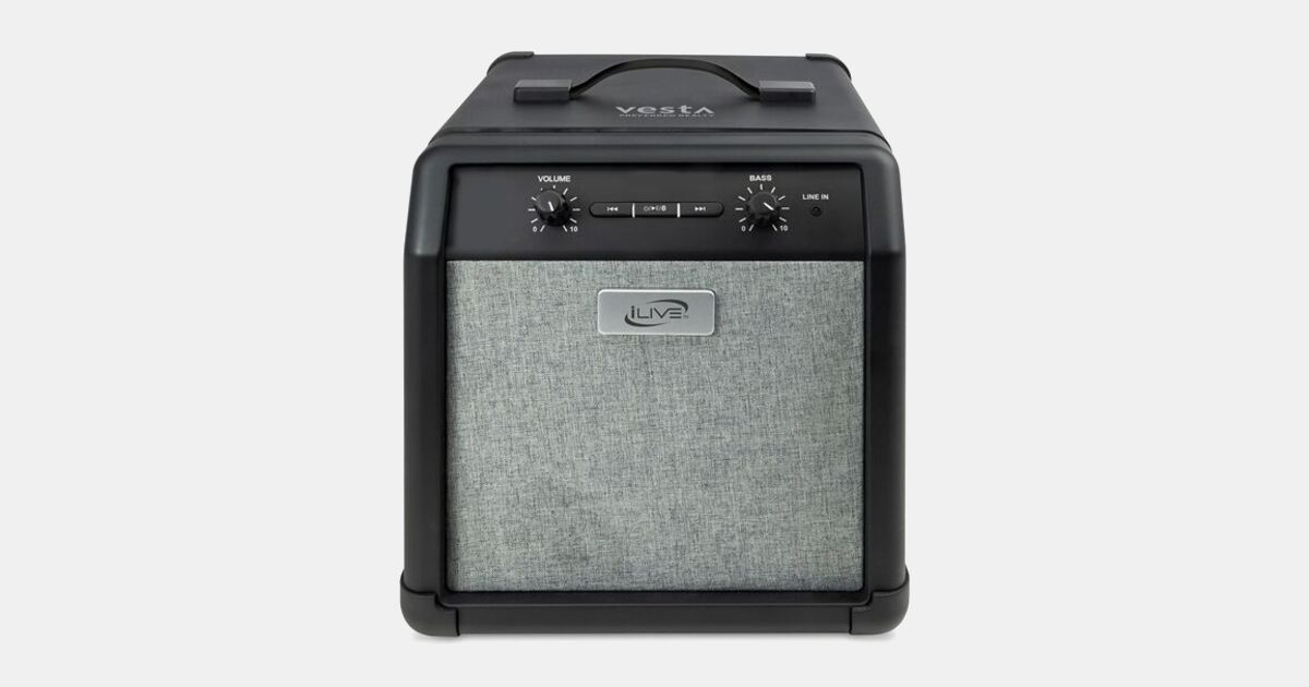 Custom Imprinted iLive(TM) Cooler Pro Wireless Cooler Speaker with your ...