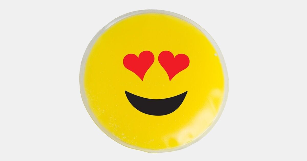 Promotional Ilu Emoji Chill Patch with your logo | MiniThrowBalls.com