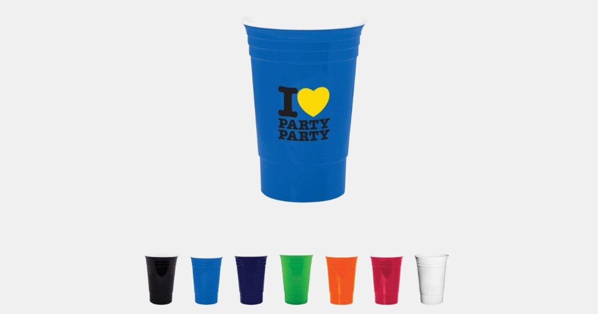 Customized Stadium Cup Game Day Tailgate Cup 16 oz. | MiniThrowBalls.com
