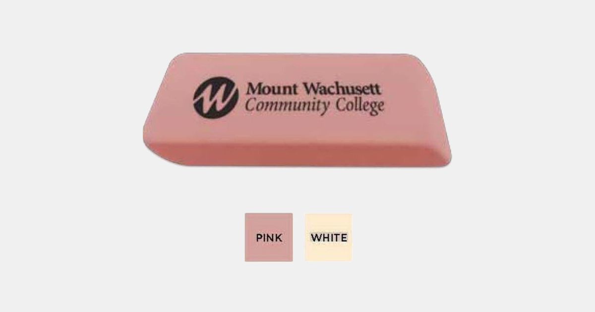Custom Printed Jumbo Eraser with your logo | MiniThrowBalls.com
