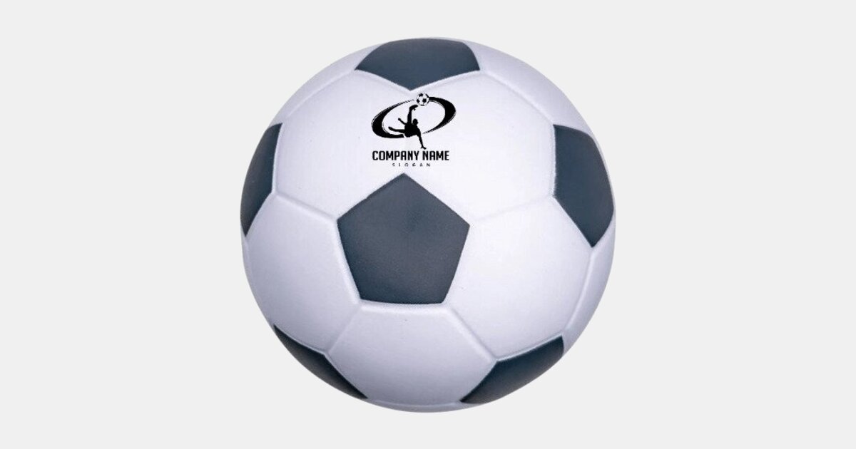 Jumbo Soccer Ball with your logo | MiniThrowBalls.com