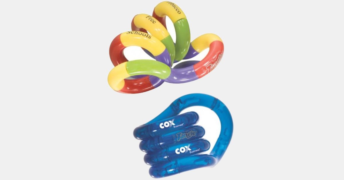 Imprinted Jumbo Tangle (R) with your logo | MiniThrowBalls.com