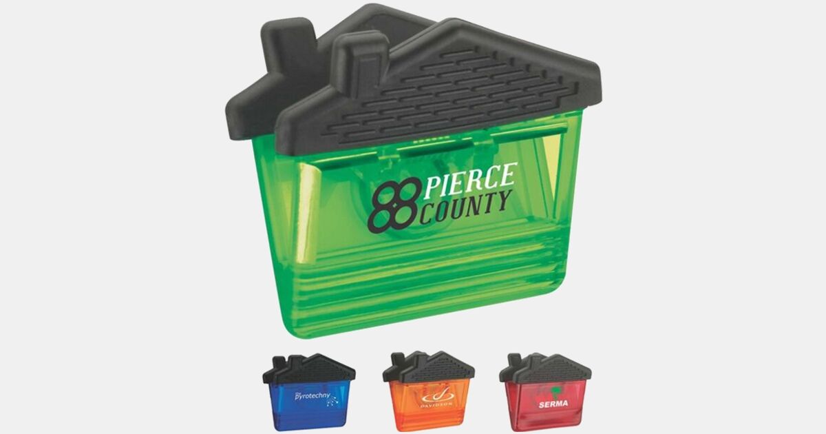 Custom Printed Lapo House Memo Holder Magnet with your logo ...