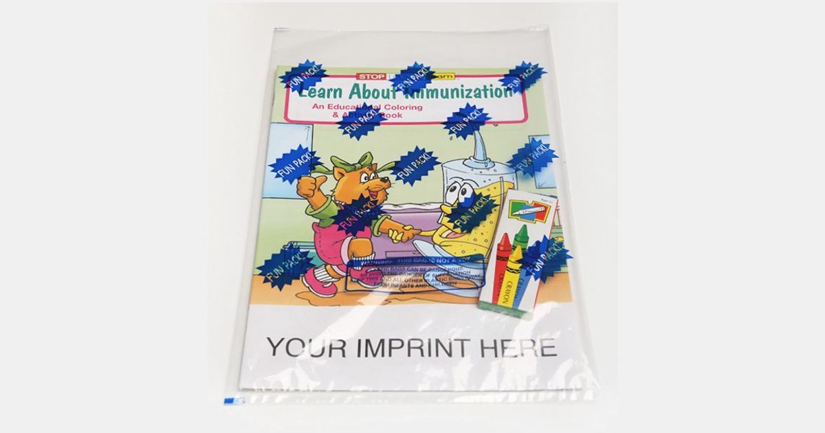 Learn About Immunization Coloring And Activity Book Fun Pack with your ...