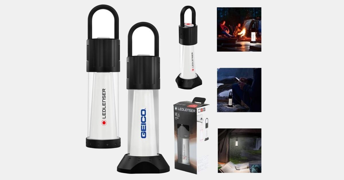 Ledlenser ML6 with your logo | MiniThrowBalls.com