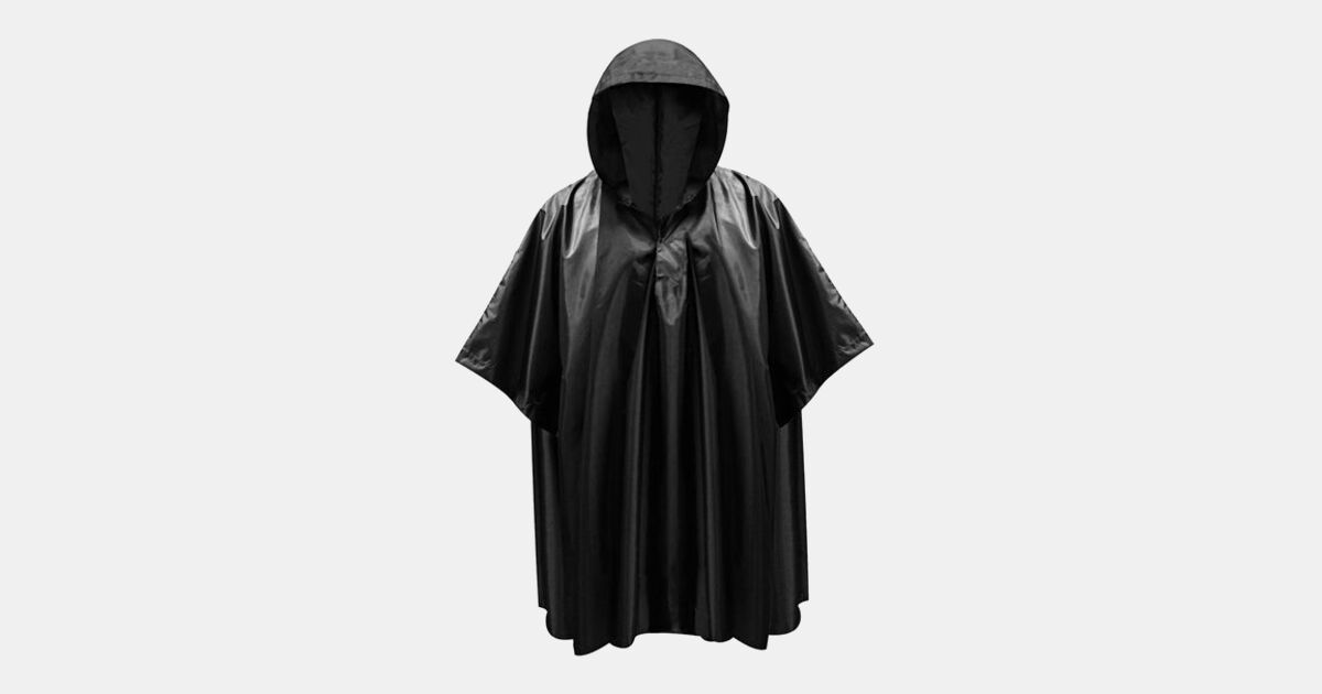 Liberty Bags Rain Warrior Performance Rain Poncho with your logo ...