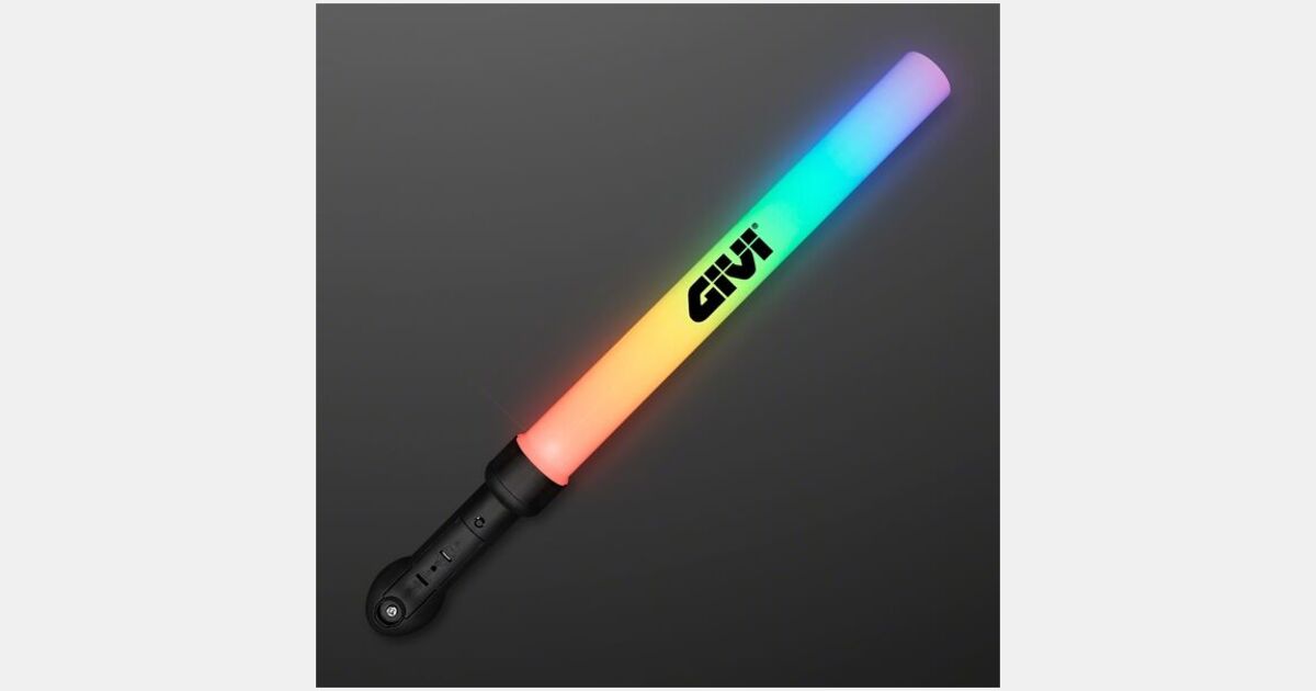 Light Stick Baton Mini Saber with your logo | MiniThrowBalls.com