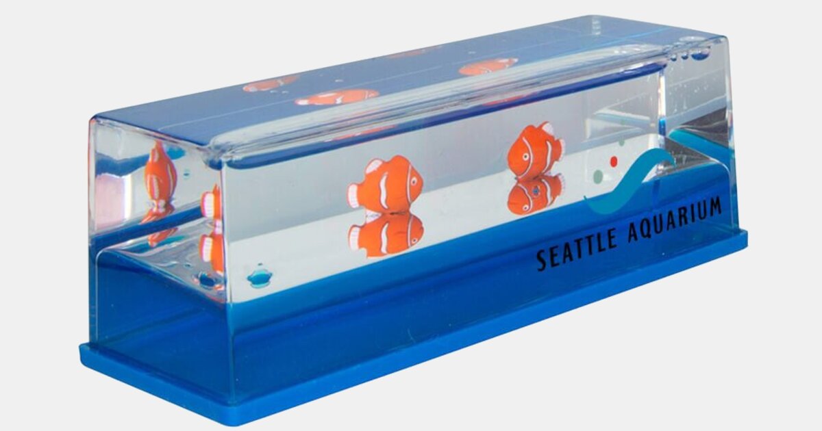 Promotional Liquid Wave Paperweight: Clown Fish with your logo ...