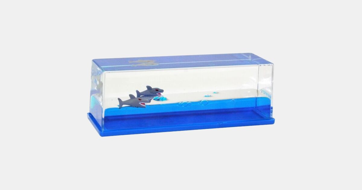 Promotional Liquid Wave Paperweight: Shark with your logo ...
