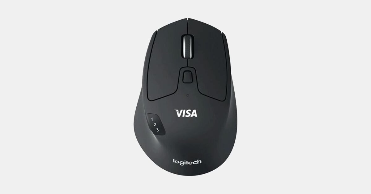 Logitech M720 Triathlon Multi-Computer Wireless Mouse with your logo ...