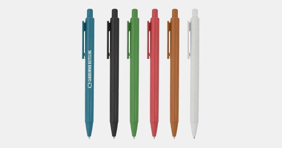 Custom Printed Milk Carton Pen with your logo | MiniThrowBalls.com