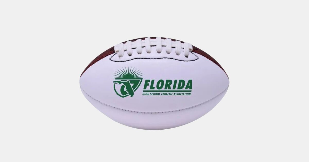 Mini Football with your logo | MiniThrowBalls.com