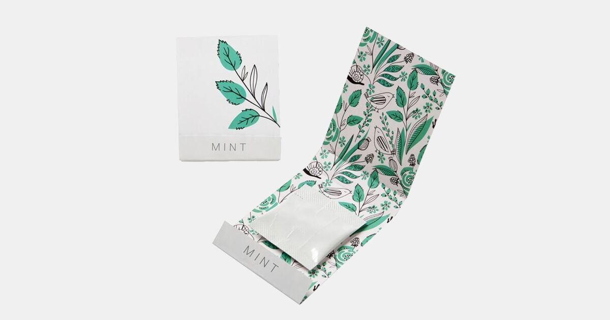 Mint Seed Matchbooks with your logo | MiniThrowBalls.com
