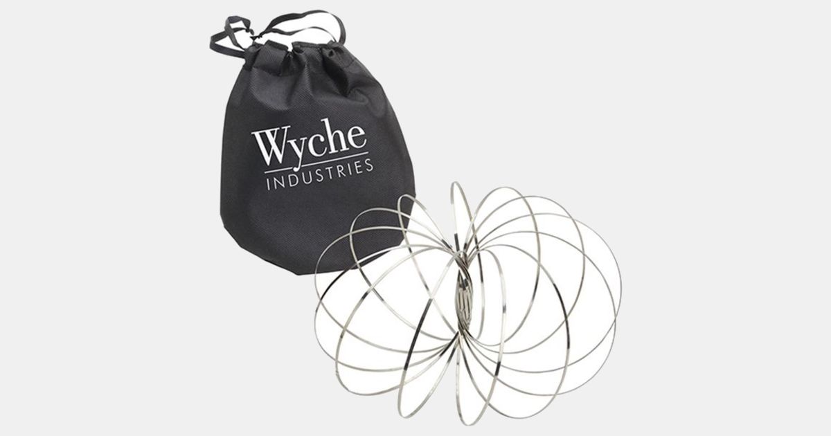 Custom Mystical Flow Rings with your logo | MiniThrowBalls.com