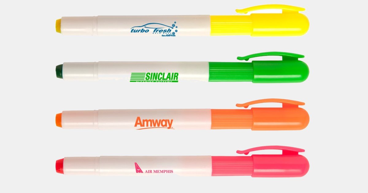 Custom Printed Palisades Gel Highlighter with your logo ...