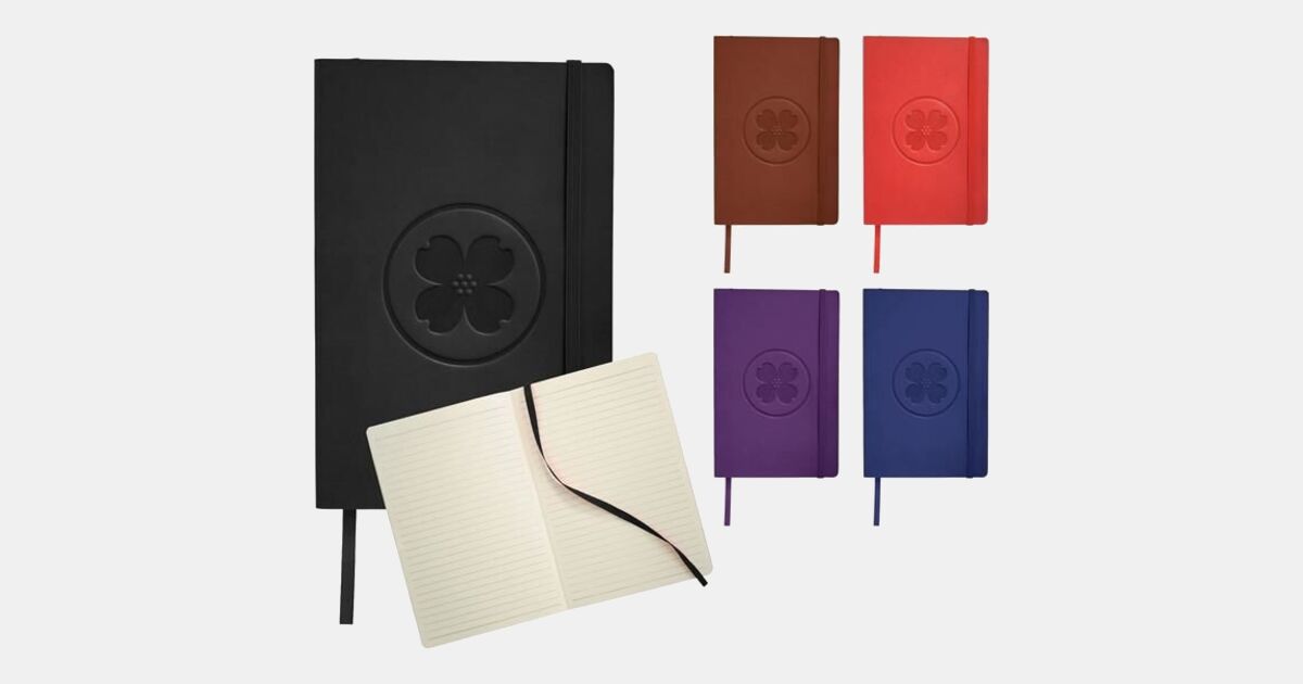 Pedova Soft Bound Journalbook with your logo | MiniThrowBalls.com
