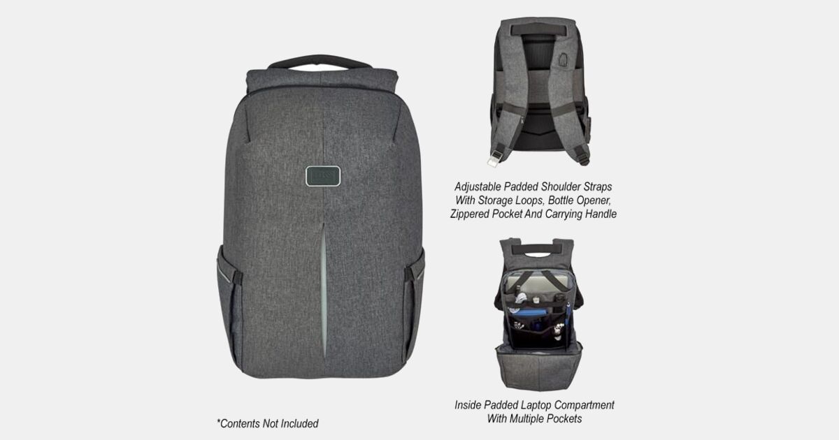 Custom Printed Phantom Backpack with your logo | MiniThrowBalls.com