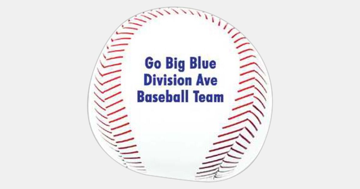 Custom Printed Plush Baseball with your logo | MiniThrowBalls.com