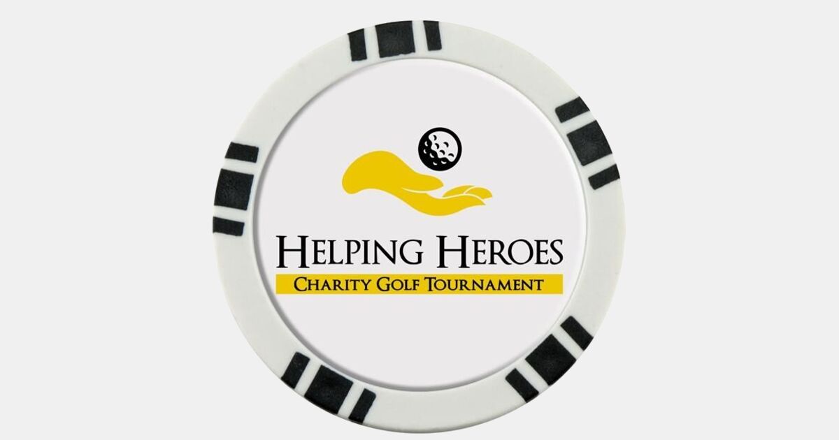 Ball Marker/Poker Chip/Keepsake Token With Four Color Process Do with ...